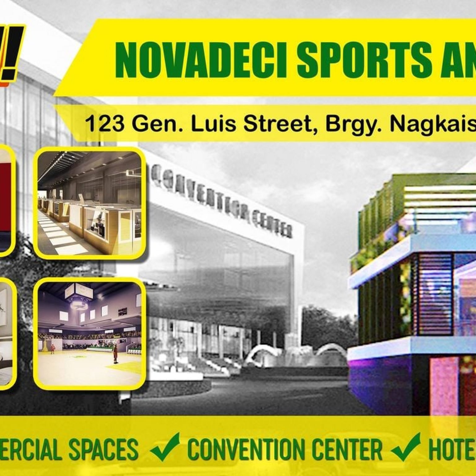 commercial space novadeci convention center | NOVADECI